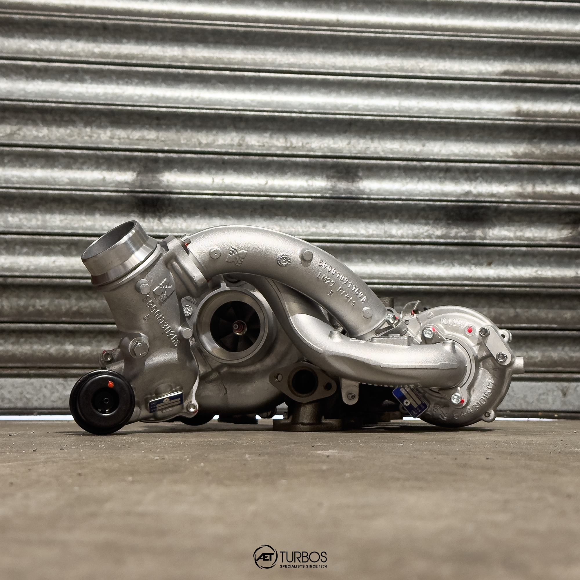 BorgWarner R2S KP39 + K26 BMW Bi-Turbocharger - 1000 970 000 – AET Turbos